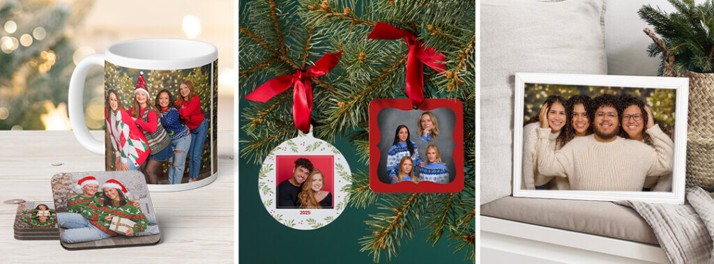 Festive Flashback Holiday Portraits